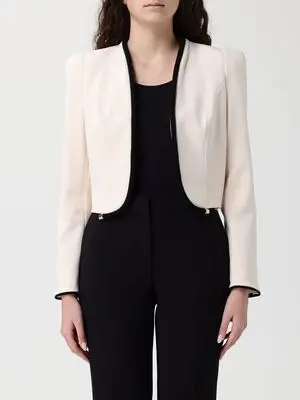 Elisabetta Franchi Polyester Blazer - Butter