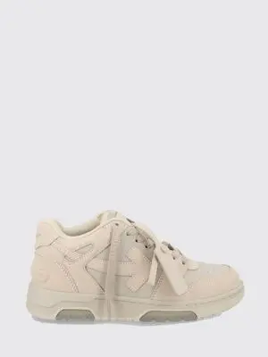 Off-White Out Of Office Bi Calfskin Low-top Sneakers - Beige