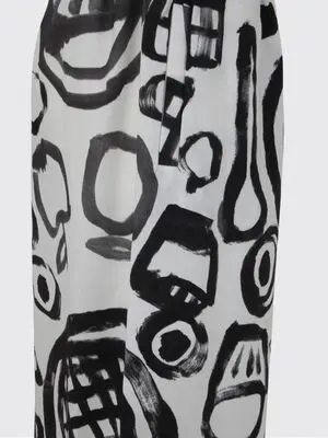 DANIELA GREGIS Printed Wide Leg Trousers