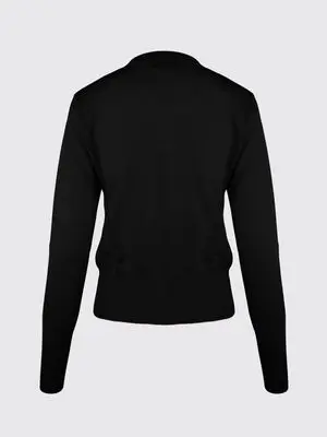 VIVIENNE WESTWOOD Wool Cardigan With Embroidered Orb Logo