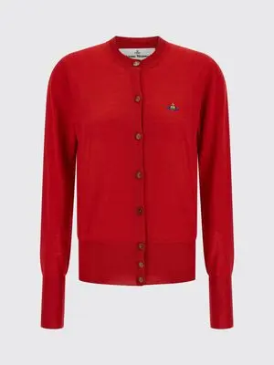 VIVIENNE WESTWOOD Wool Cardigan - Red