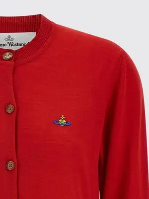 VIVIENNE WESTWOOD Wool Cardigan - Red