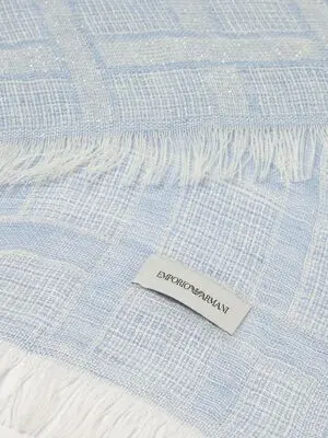 Emporio Armani Scarf Colour - Gnawed Blue