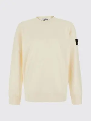 Stone Island Crewneck Sweatshirt - Milk