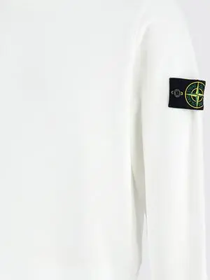 Stone Island Crewneck Sweatshirt - White