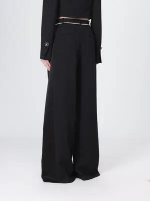Pinko Flared Viscose Trousers