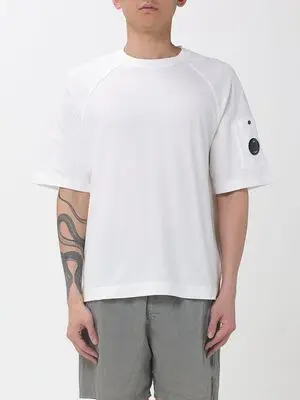 C.P. COMPANY Cotton T-shirt With Logo - White