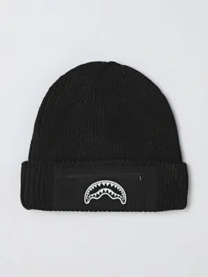SPRAYGROUND Stretch Polyester Beanie Hat - Black