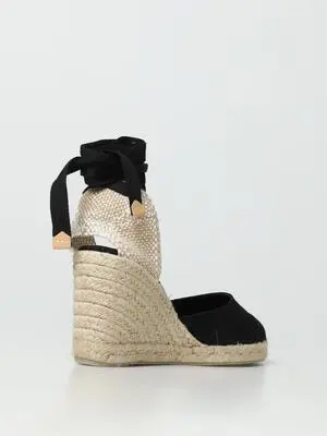 CastaÑer Espadrille Wedge Sandals With Tie Fastening