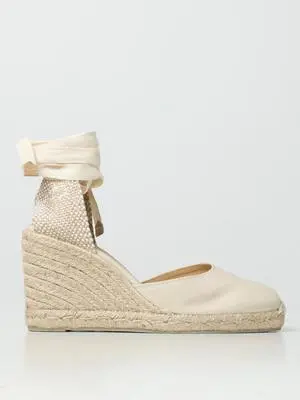 CastaÑer Espadrille Wedges - Ivory
