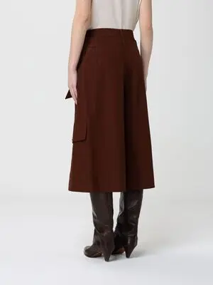 Pinko Cotton Twill Bermuda Shorts With Belt