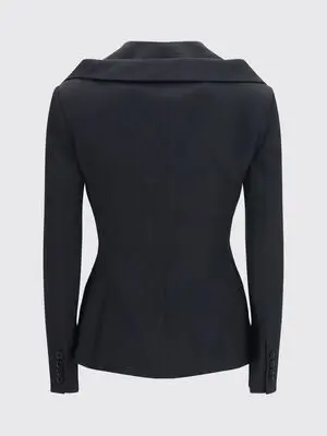 Alexander McQueen Single-breasted Wool Blazer With A Slim Fit And Notched Lapels