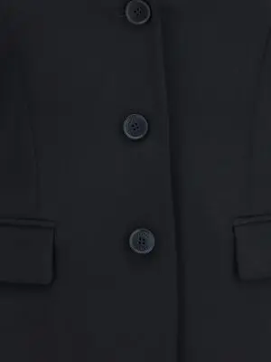 Alexander McQueen Single-breasted Wool Blazer With A Slim Fit And Notched Lapels