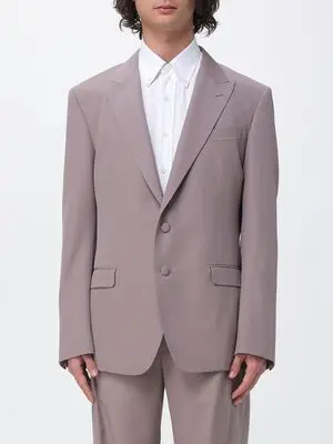 Dolce & Gabbana Single Breasted Wool Blazer - Brown
