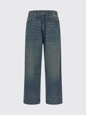 Carhartt Work In Progress Brandon Wide-leg Denim Jeans - Navy