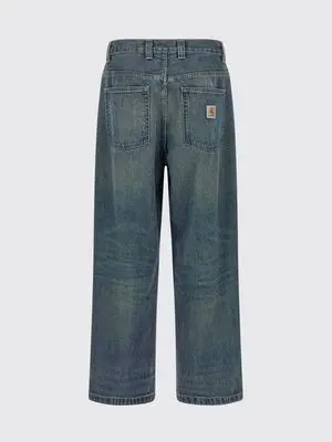 Carhartt Work In Progress Brandon Wide-leg Denim Jeans - Navy