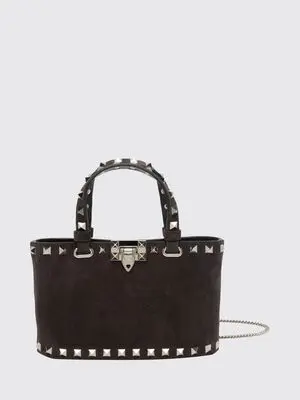 Valentino Garavani Rockstud Mini Handbag In Suede