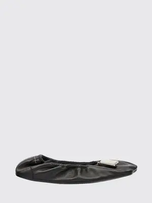 MAISON MARGIELA Leather Ballerina - Black