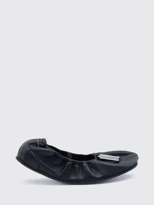 Maison Margiela Logo Flats For Women