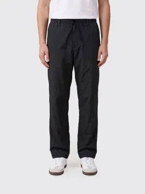 Dries Van Noten Cotton Blend Drawstring Trousers - Black