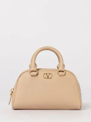 Valentino Garavani Vlogo Signature Grained Leather Bag - Pink