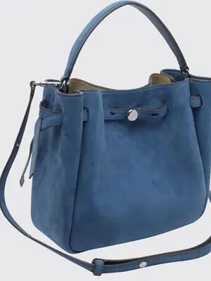 Tory Burch Romy Mini Nubuck Leather Bucket Bag