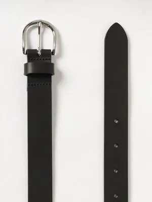 Isabel Marant Étoile Zap Leather Belt - Black