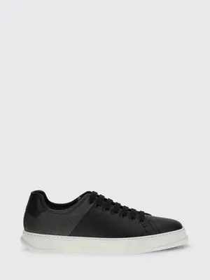 FERRAGAMO Leather Sneakers - Black