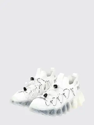 PLEIN SPORT Lace Up Sneakers - White