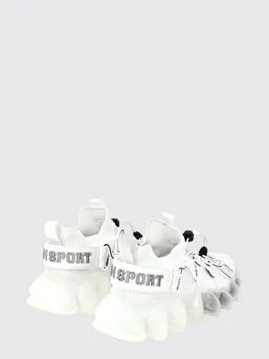 PLEIN SPORT Lace Up Sneakers - White