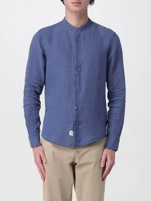 BLAUER. Linen Casual Shirt - Avion