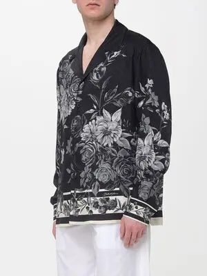 Dolce & Gabbana Silk Shirt With Floral Print