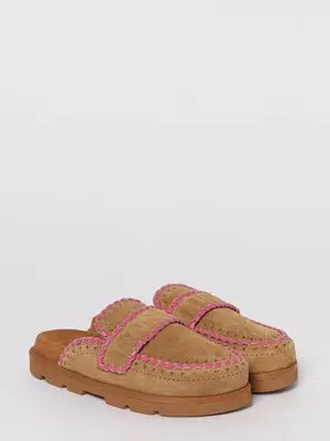 Mou Low Bio Suede Mules
