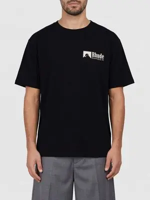 Rhude Cotton T-shirt With Logo