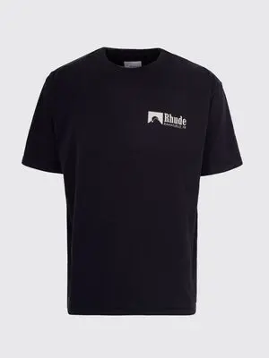 Rhude Cotton T-shirt With Logo