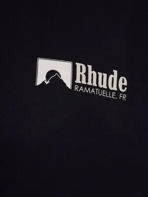 Rhude Cotton T-shirt With Logo