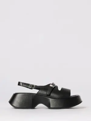 VIC MATIE Leather Slingback Sandals