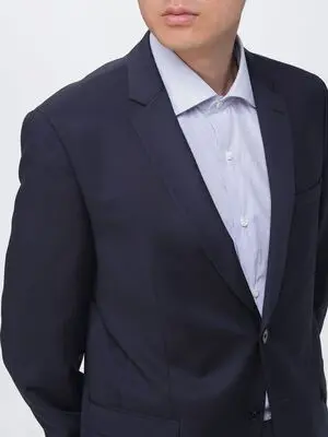BOSS Virgin Wool Single-breasted Blazer