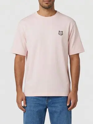 Maison Kitsuné Cotton T-shirt With Logo - Violet