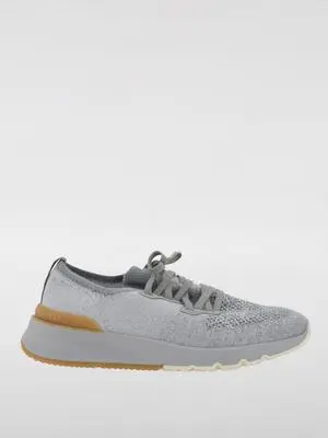 Brunello Cucinelli Knit Sneakers - Grey