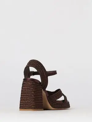 CastaÑer Heeled Sandals Colour - Brown