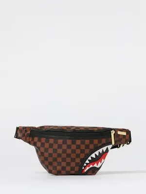 SPRAYGROUND Checkerboard Shark Bite Belt Bag - Multicolor