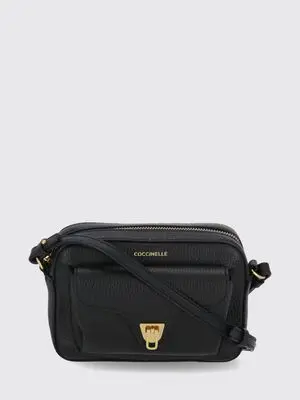 COCCINELLE Beat Grained Leather Bag - Black