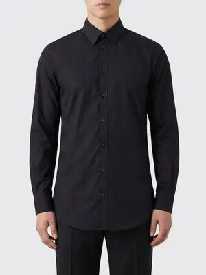 Dolce & Gabbana Classic Stretch Cotton Shirt - Black