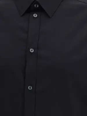 Dolce & Gabbana Classic Stretch Cotton Shirt - Black