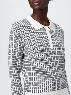 Marni Checked Virgin Wool And Silk Polo Shirt