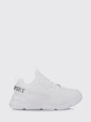 PLEIN SPORT Ghost X Leather Sneakers - White