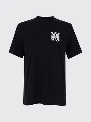 Amiri Relaxed Fit Drop Shoulder Cotton T-shirt With Logo