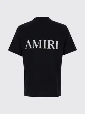 Amiri Relaxed Fit Drop Shoulder Cotton T-shirt With Logo