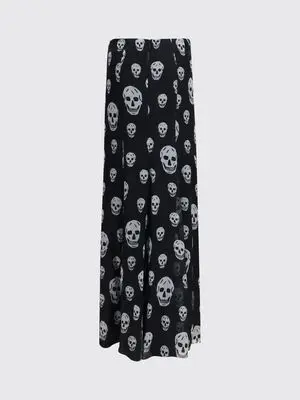 Alexander McQueen Asymmetrical Draped Maxi Skirt